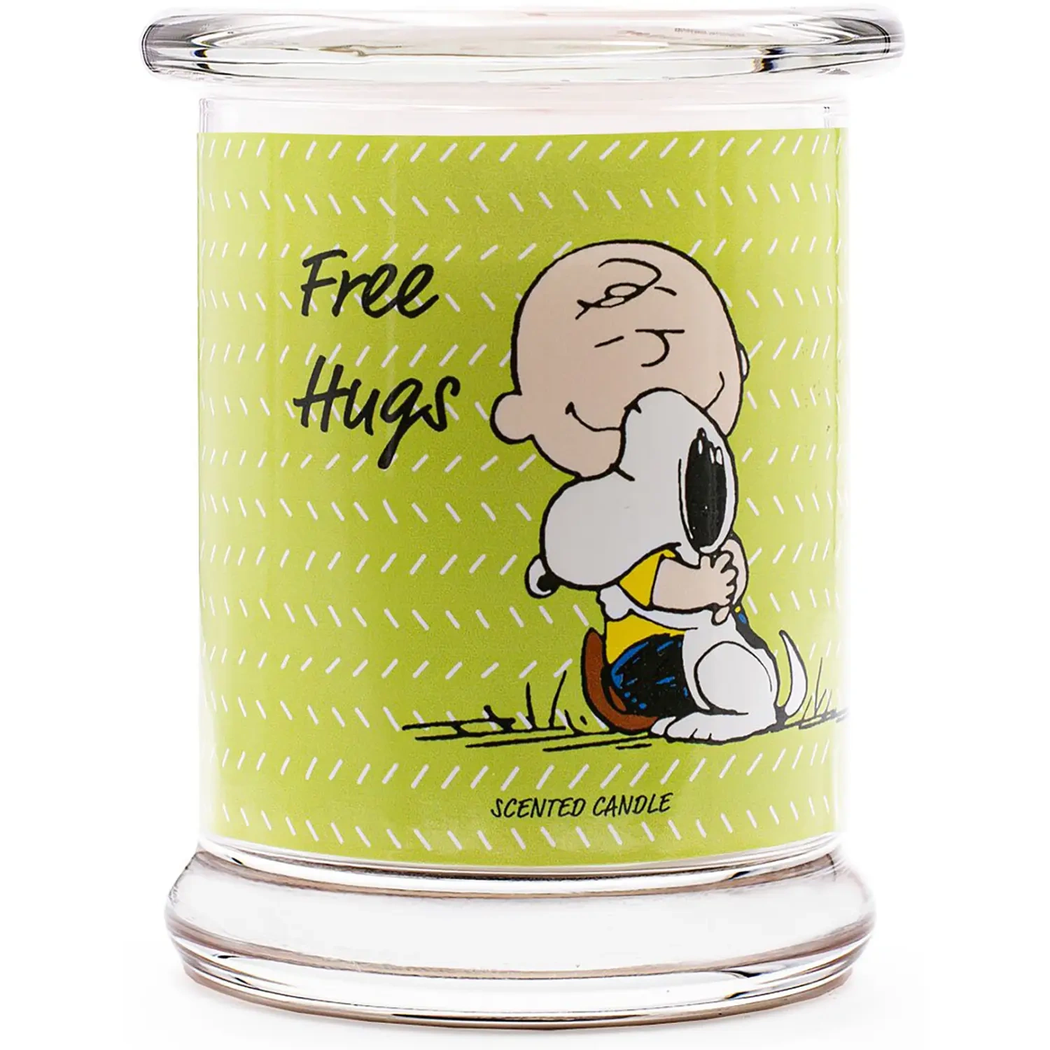 Peanuts Snoopy Free Hugs scented candle