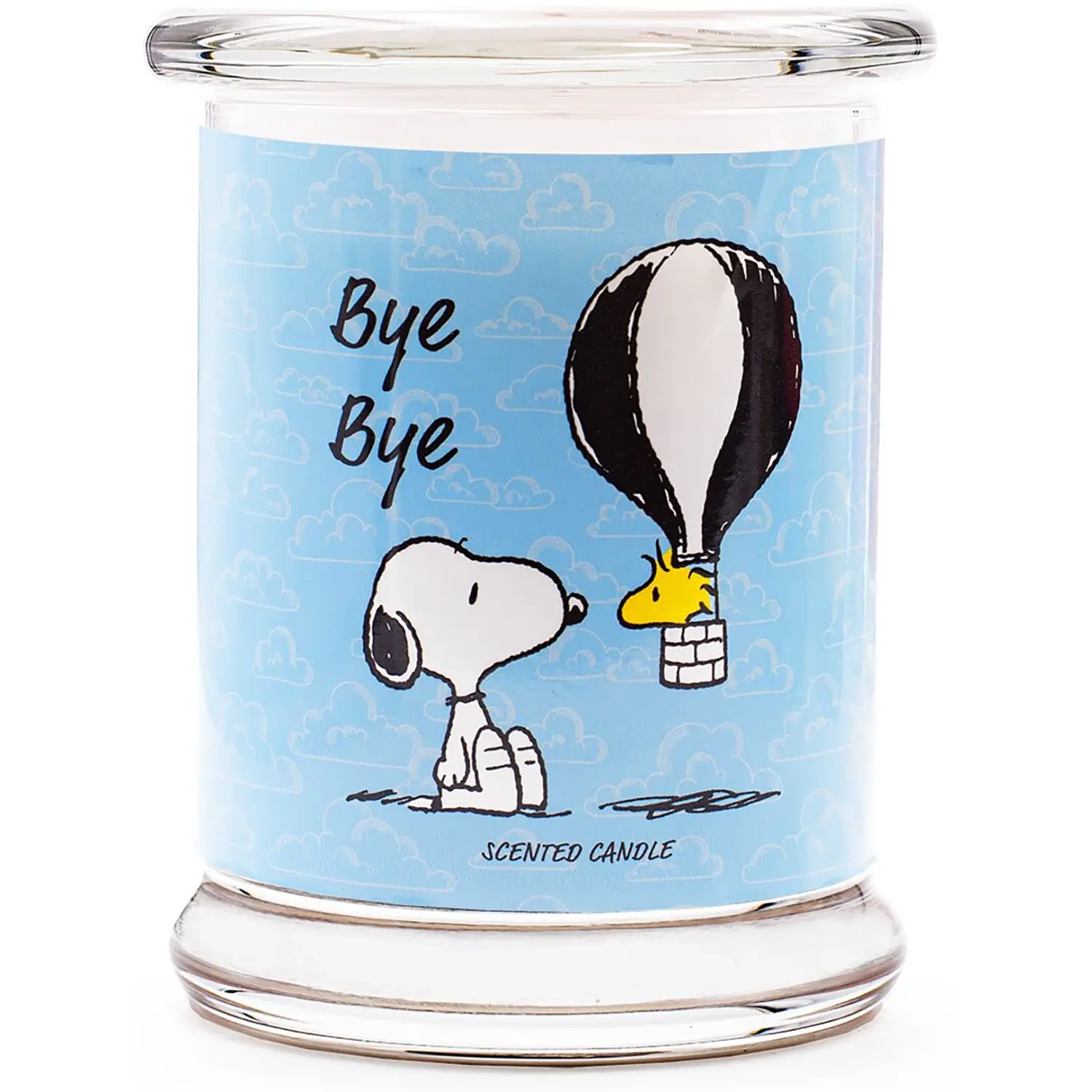 Peanuts Snoopy Bye Bye scented candle
